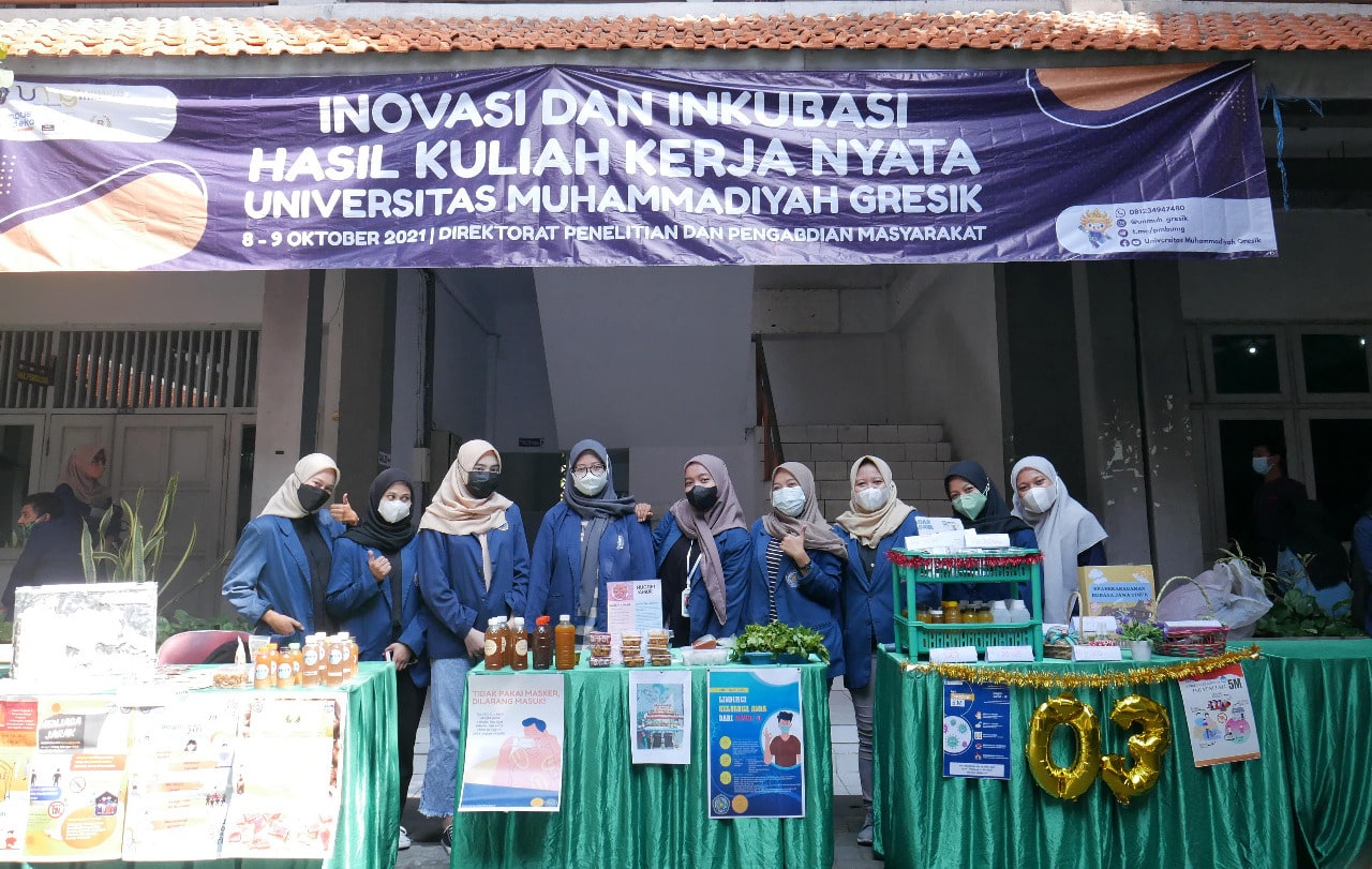 Gelar Pameran KKN Semester Genap 2021, Mahasiswa UMG Suguhkan Puluhan Produk Inovasi