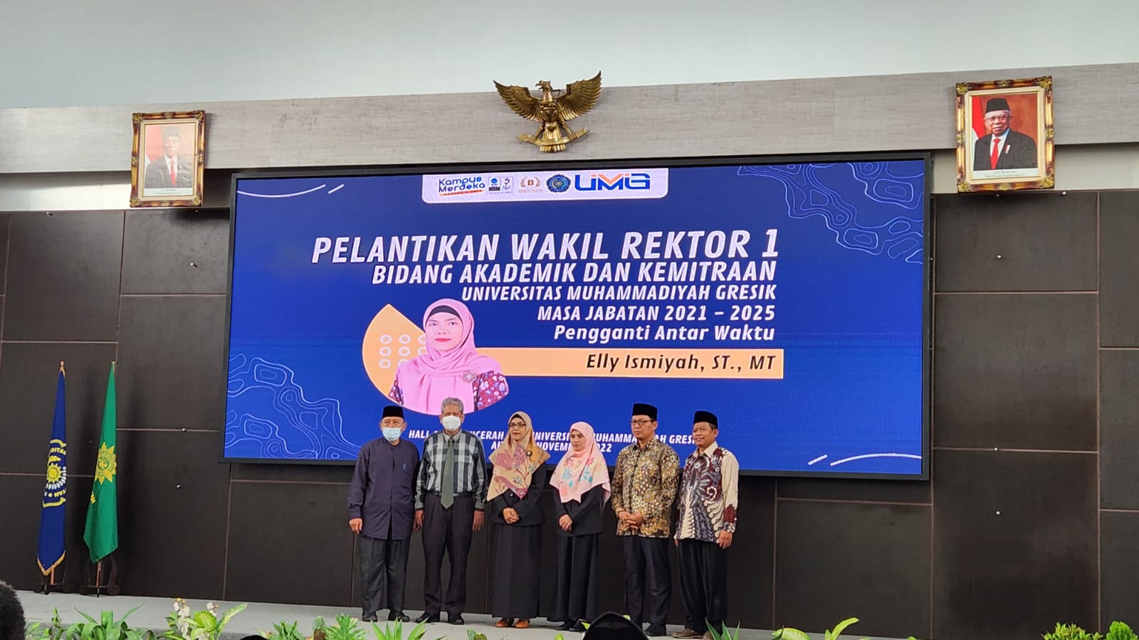 WAKIL REKTOR I MASA JABATAN 2021-2025 PENGGANTI ANTAR WAKTU UMG, RESMI ...